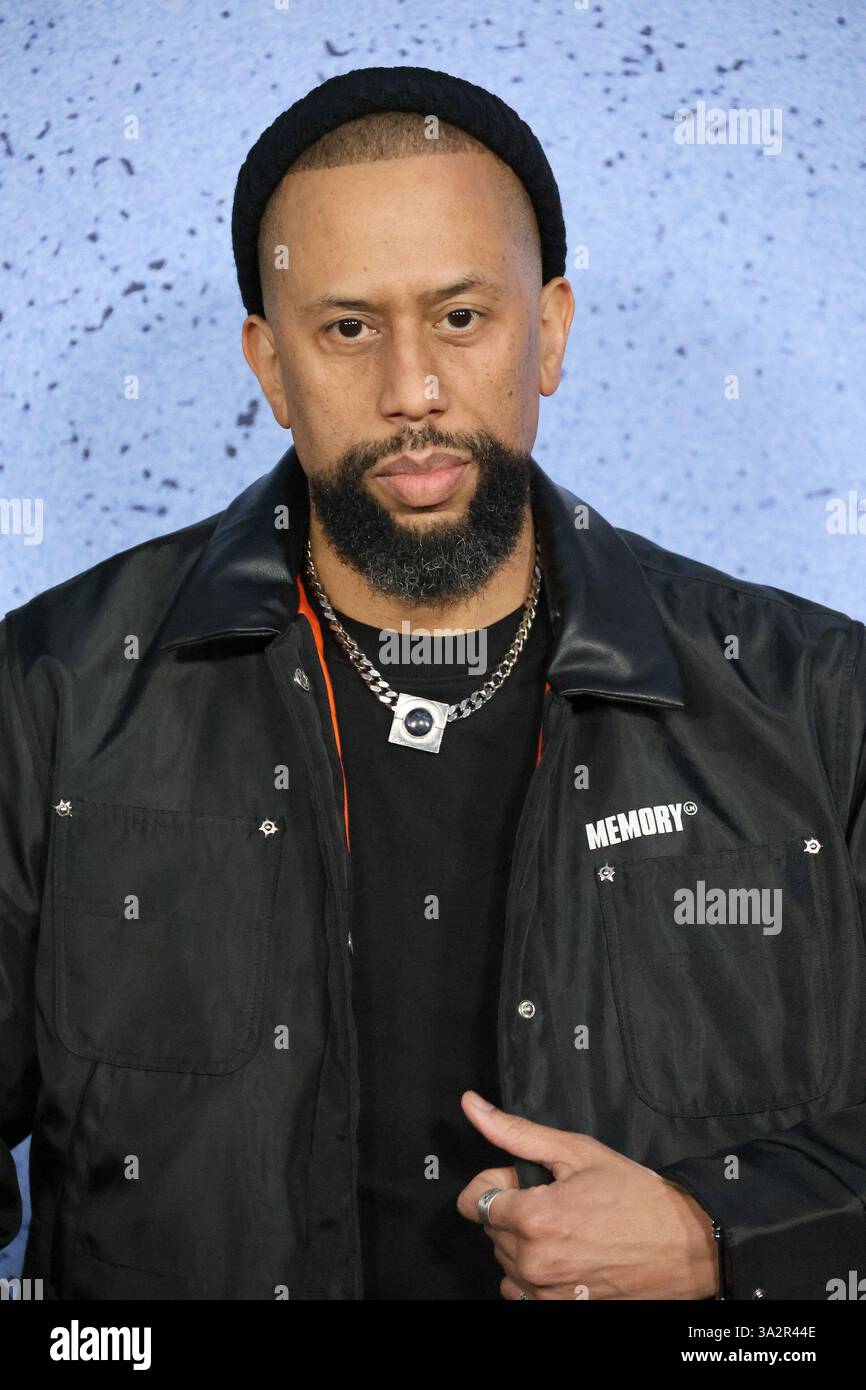 March 12, 2025, Los Angeles, California, USA: Affion Crockett at the ...