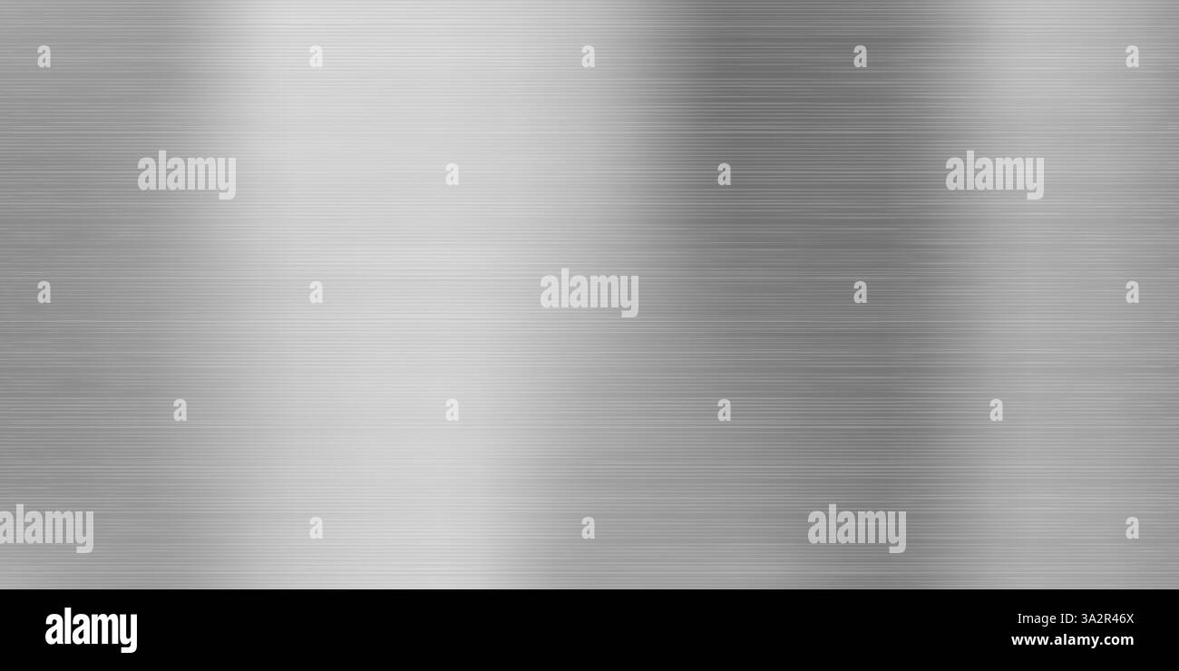 Silver metal plate. Stainless steel background. High detail vector ...