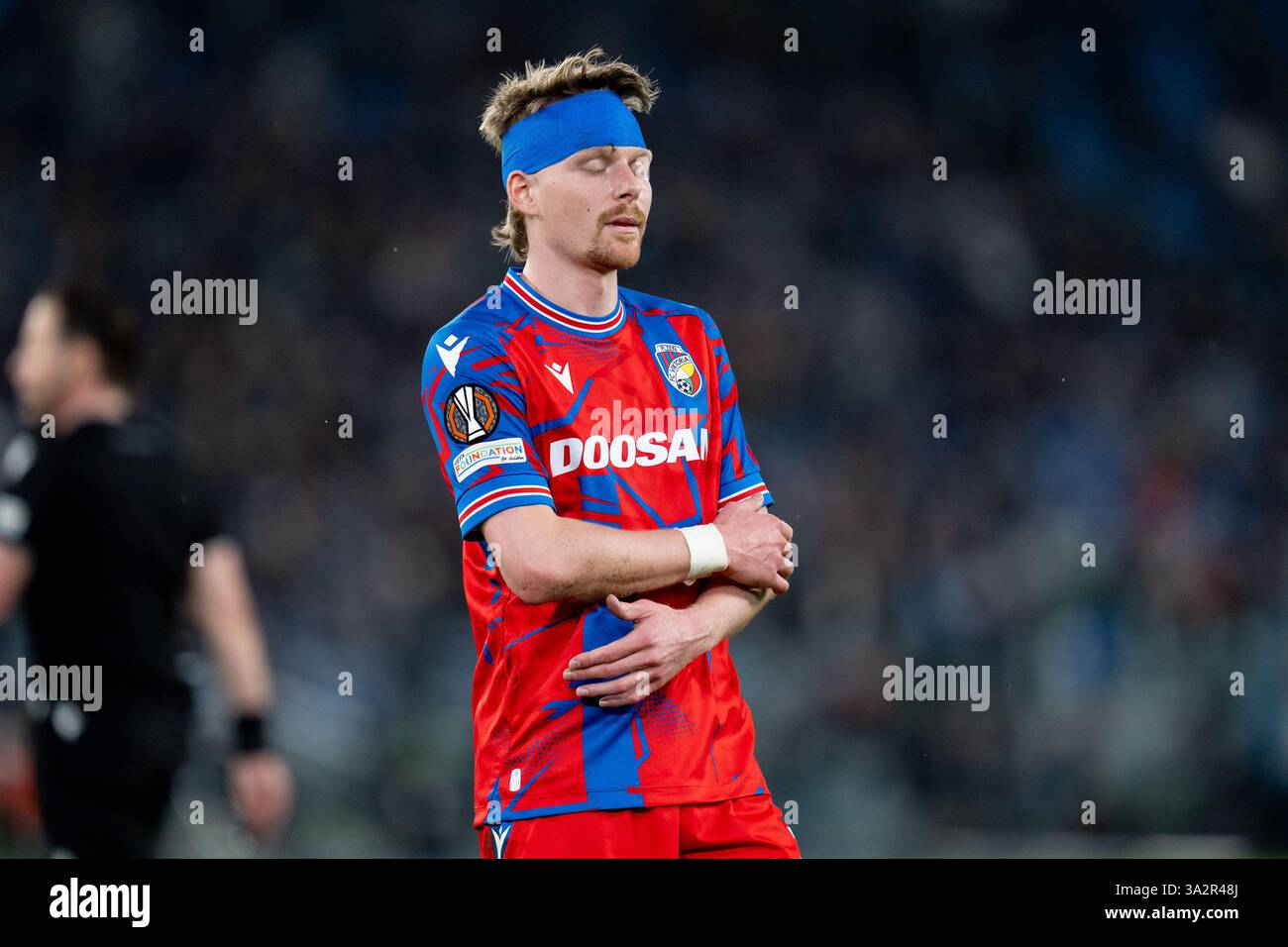 Pavel Sulc of FC Viktoria Plzen looks dejected during the UEFA Europa ...
