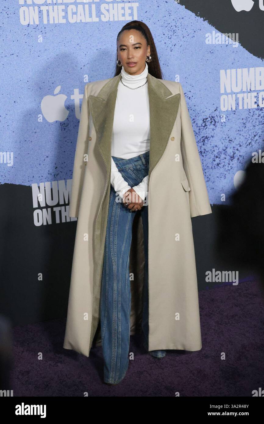 March 12, 2025, Los Angeles, California, USA: Andy Allo at the Premiere ...