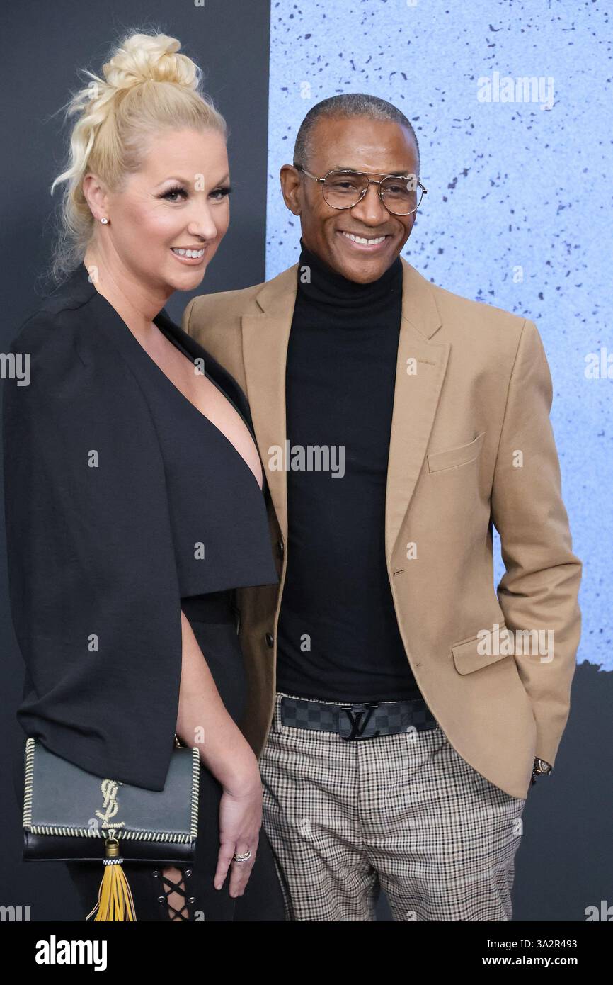 March 12, 2025, Los Angeles, California, USA: Amanda Moore, Tommy ...