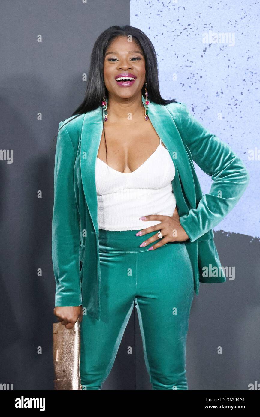 March 12, 2025, Los Angeles, California, USA: Edwina FIndley at the Premiere of Number One on ...