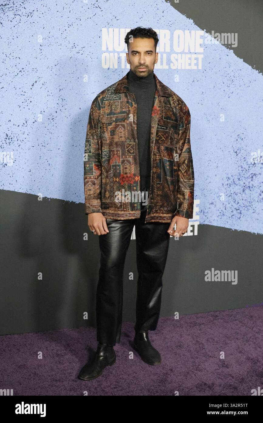 March 12, 2025, Los Angeles, California, USA: Maaz Ali at the Premiere ...