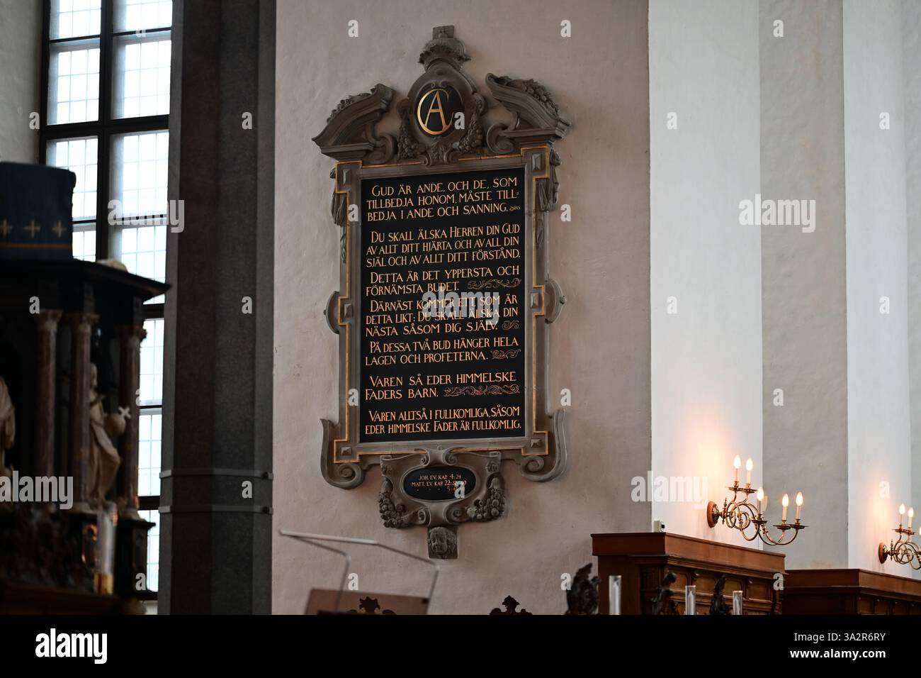 Kristianstad, Skåne, Sweden. March 13 2025. Holy Trinity Church ...