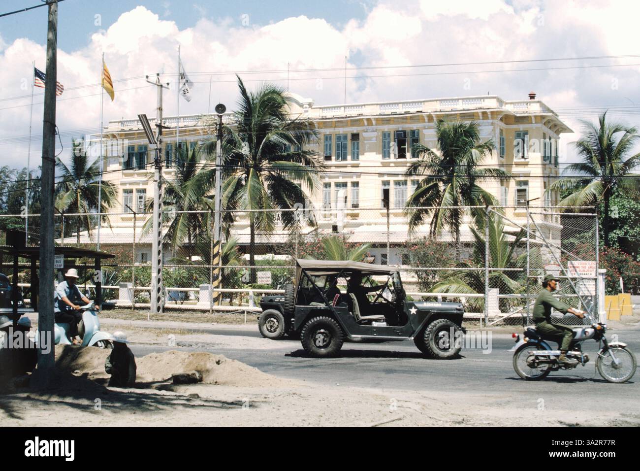 I Field Force Vietnam headquarters building, Nha Trang, Vietnam Stock ...