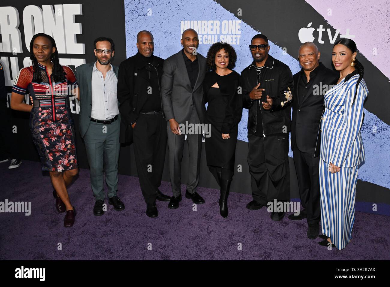 Hollywood, California, USA. 12th Mar, 2025. (L-R) Executive producer ...