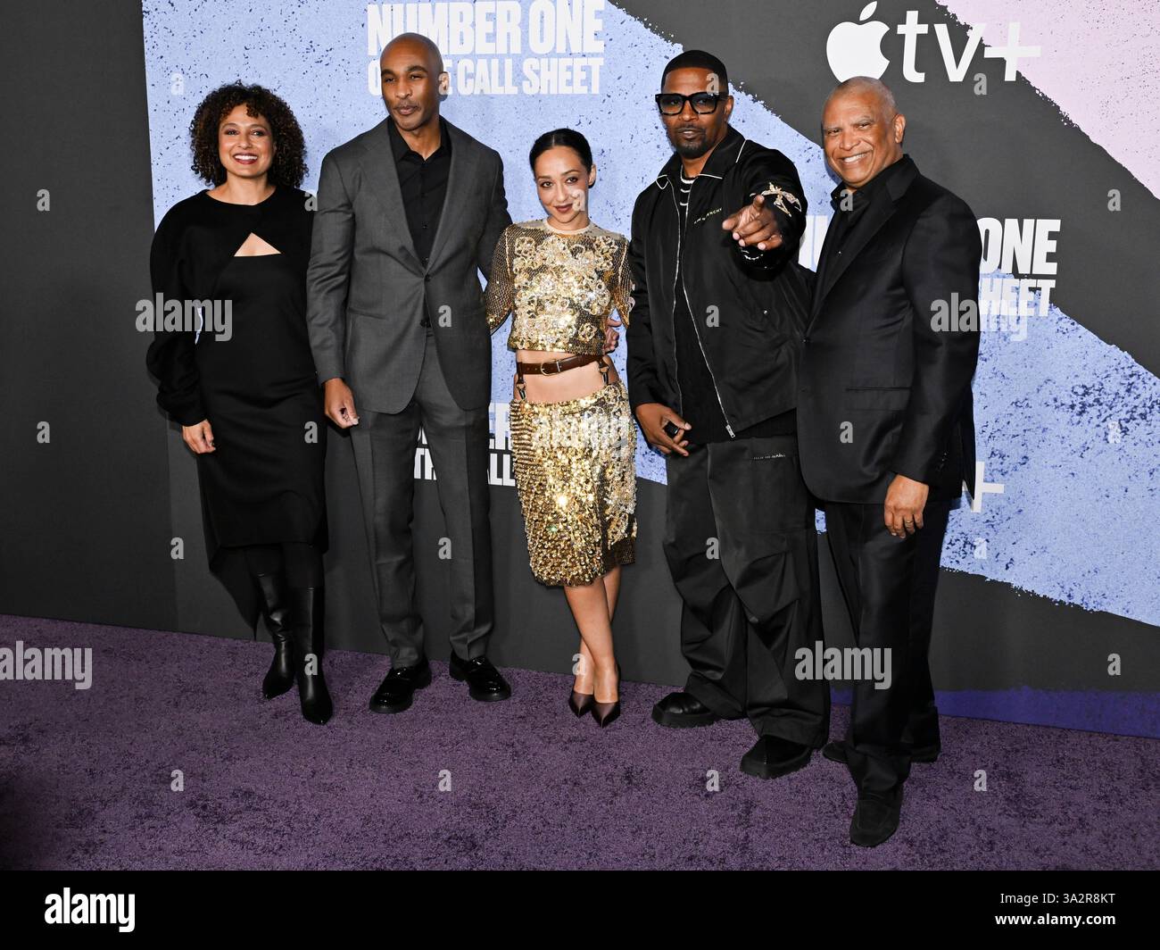 12 March 2025 - Hollywood, California - (L-R) Shola Lynch, Datari ...