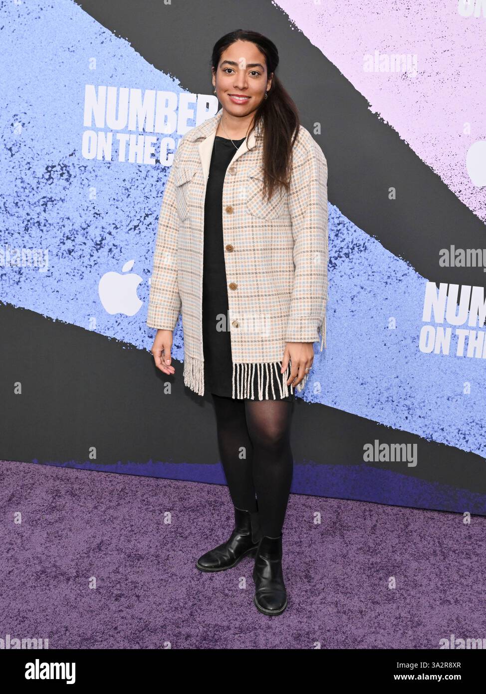 March 12, 2025, Hollywood, California, USA: Amanda Jones attends Apple ...