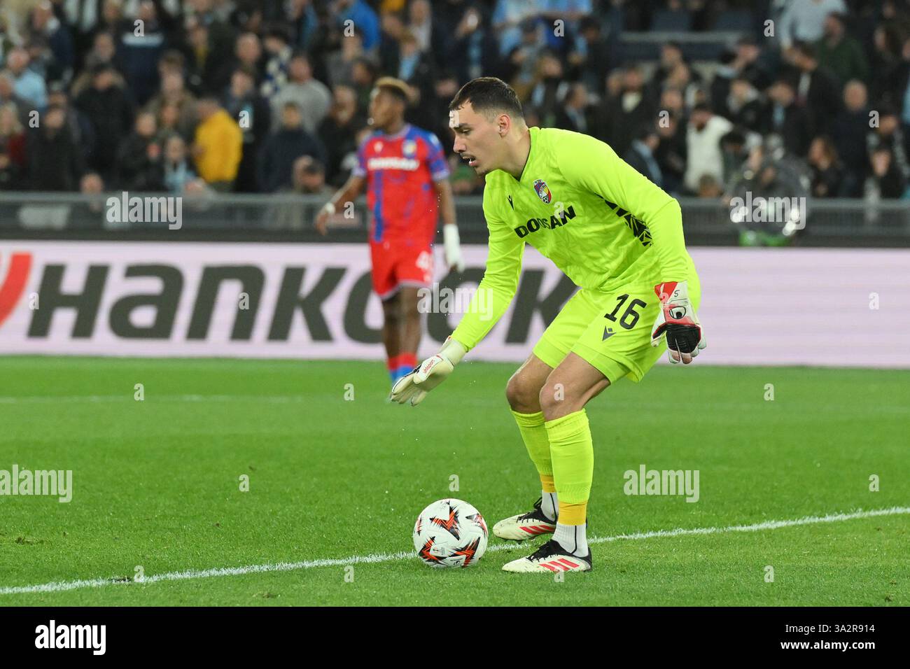 Stadio Olimpico, Rome, Italy. 13th Mar, 2025. UEFA Europa League Last ...