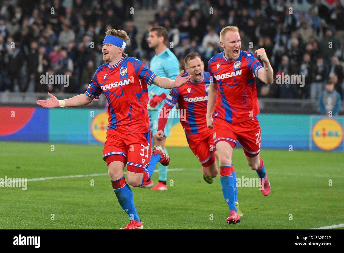13th March 2025, Stadio Olimpico, Rome, Italy; UEFA Europa League Last ...