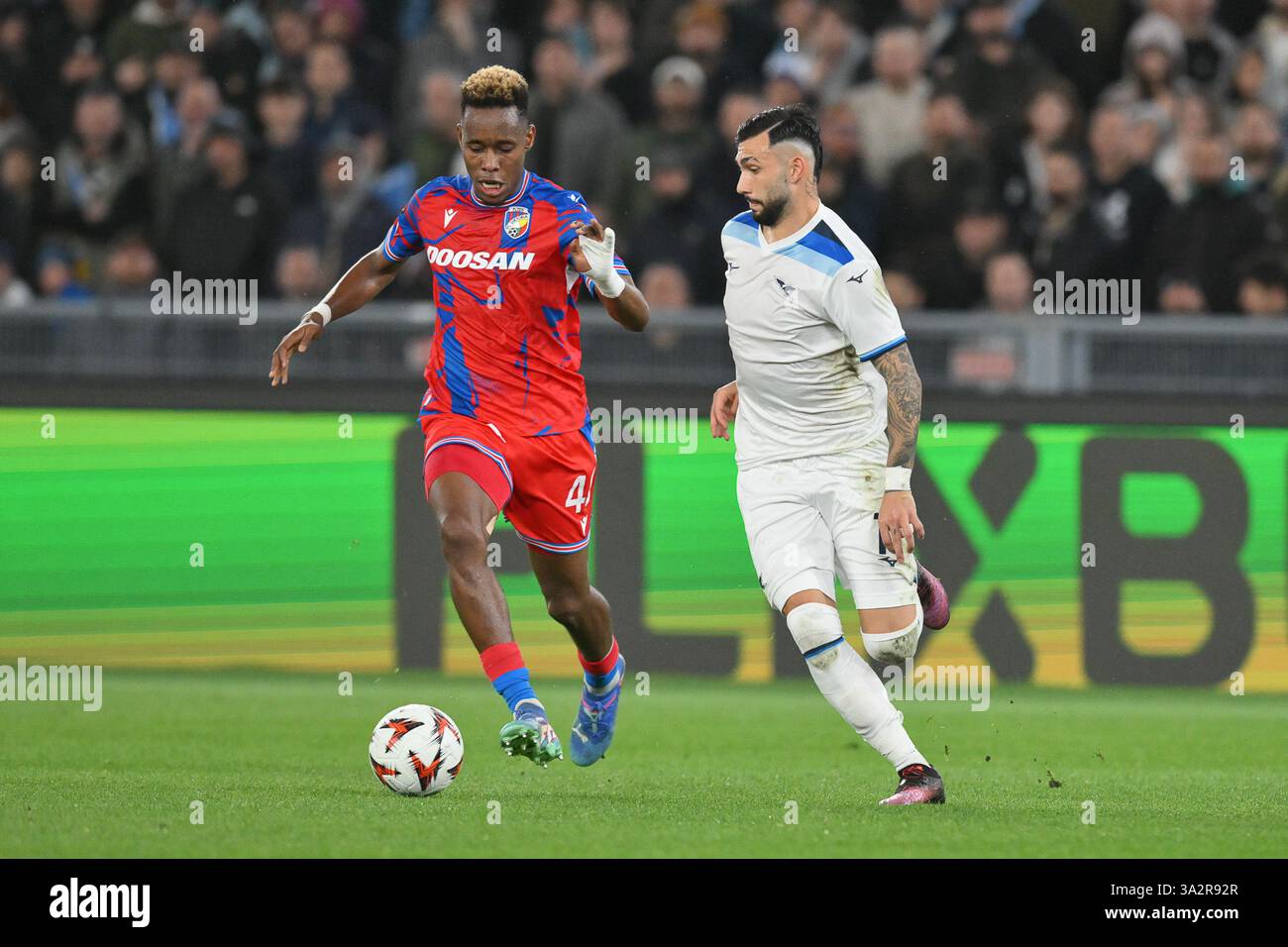 Stadio Olimpico, Rome, Italy. 13th Mar, 2025. UEFA Europa League Last ...