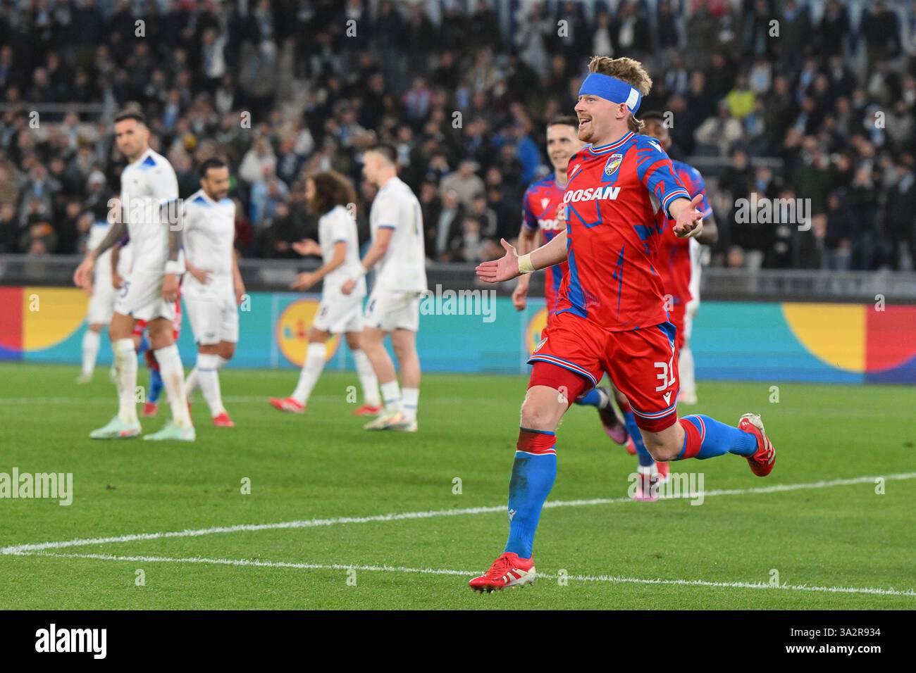 13th March 2025, Stadio Olimpico, Rome, Italy; UEFA Europa League Last ...