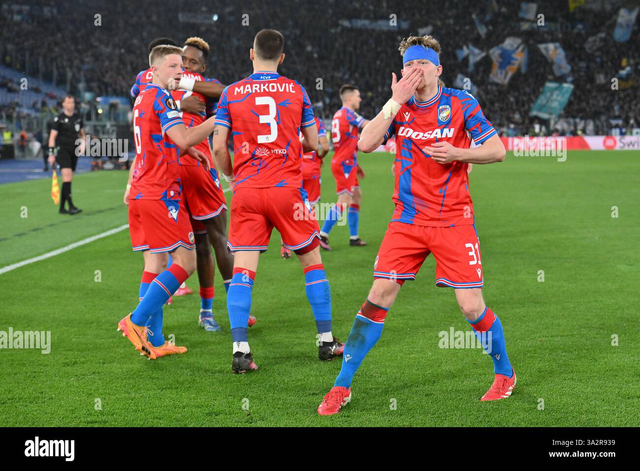 13th March 2025, Stadio Olimpico, Rome, Italy; UEFA Europa League Last ...