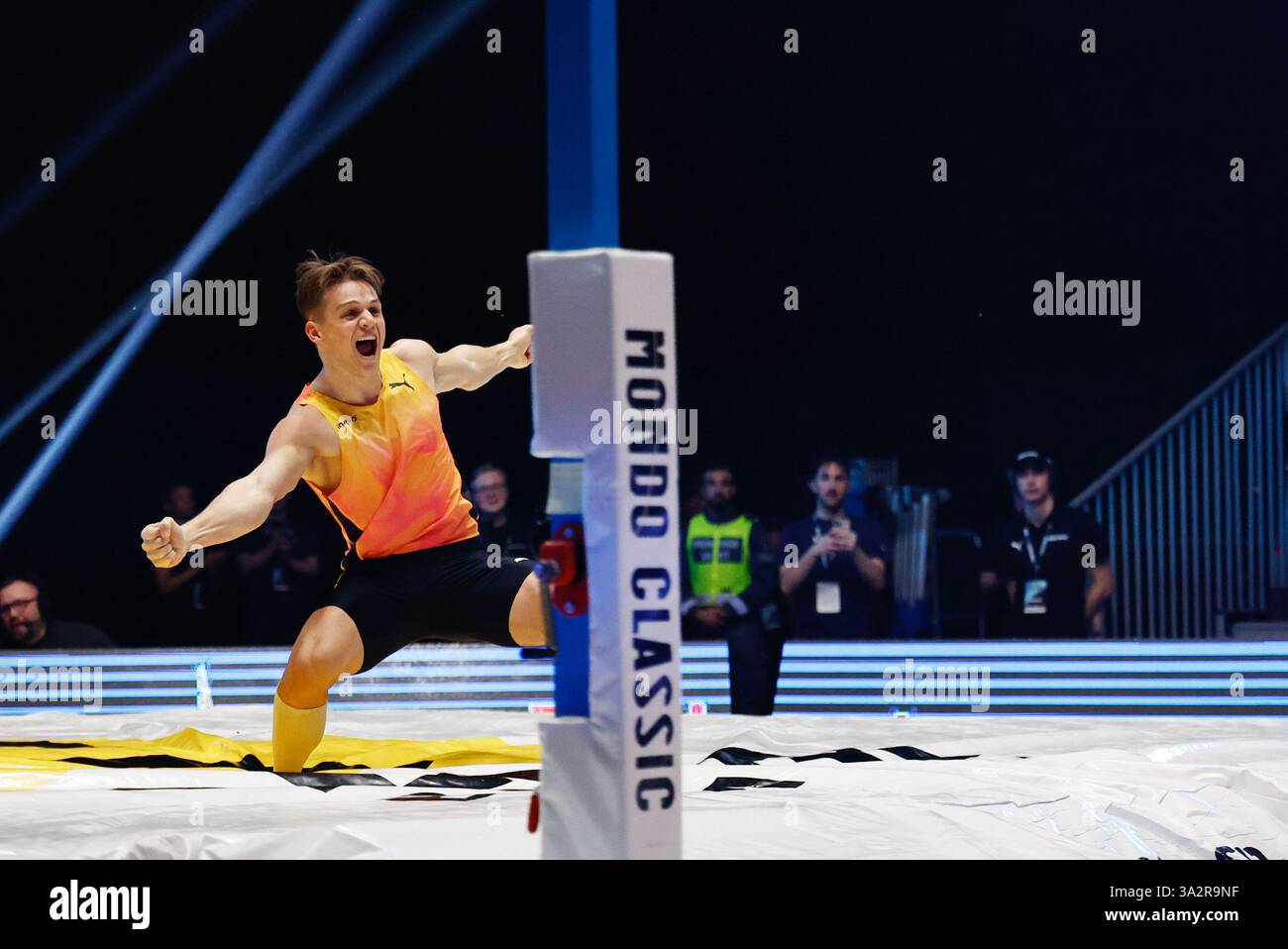 Uppsala, Sweden. 13th Mar, 2025. Thibaut Collet (FRA) during the pole ...