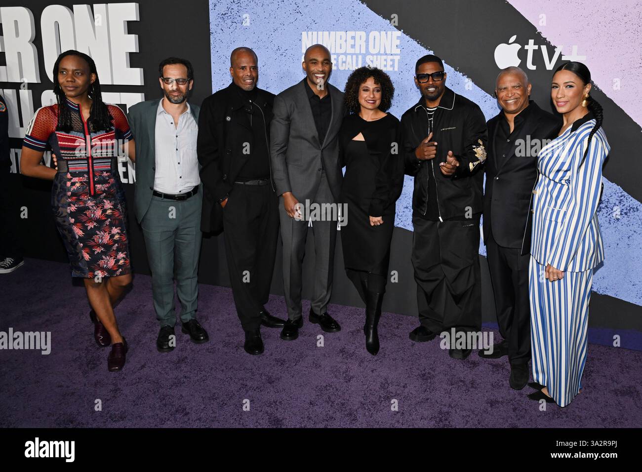 March 12, 2025, Hollywood, California, USA: (L-R) Executive producer ...
