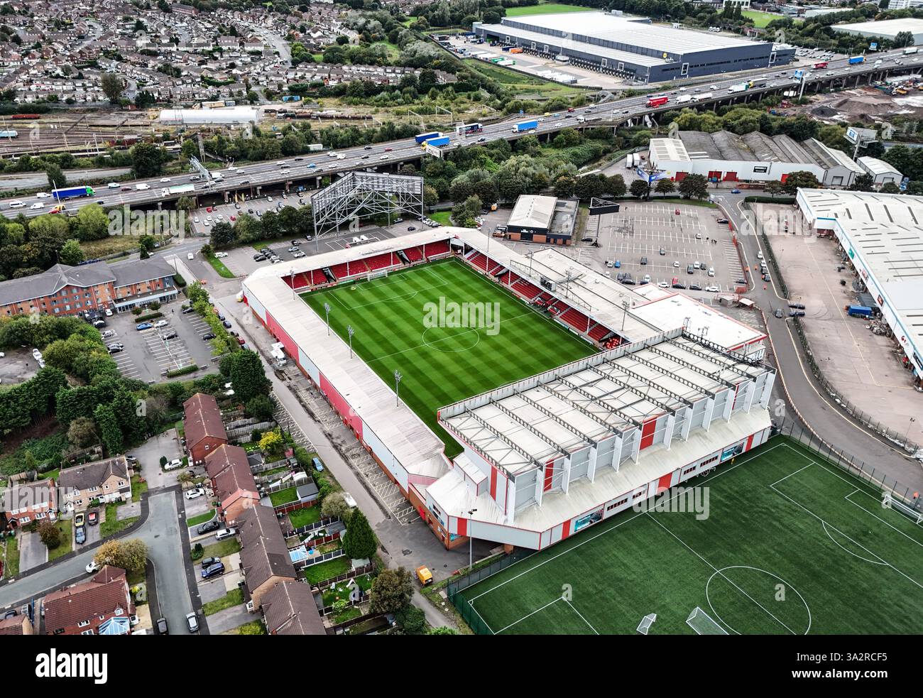 A general view of the Bescot Stadium, Walsall. Picture date: Tuesday ...