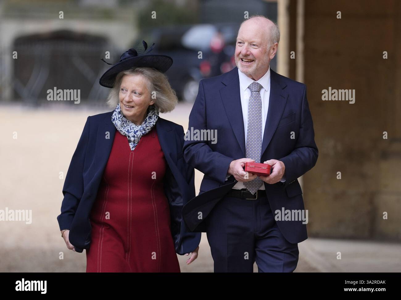 Sir Alan Bates (right), Founder, Justice for Subpostmasters Alliance ...