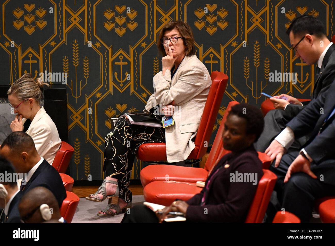 Downing Street Chief of Staff Sue Gray attends the 79th United Nations ...