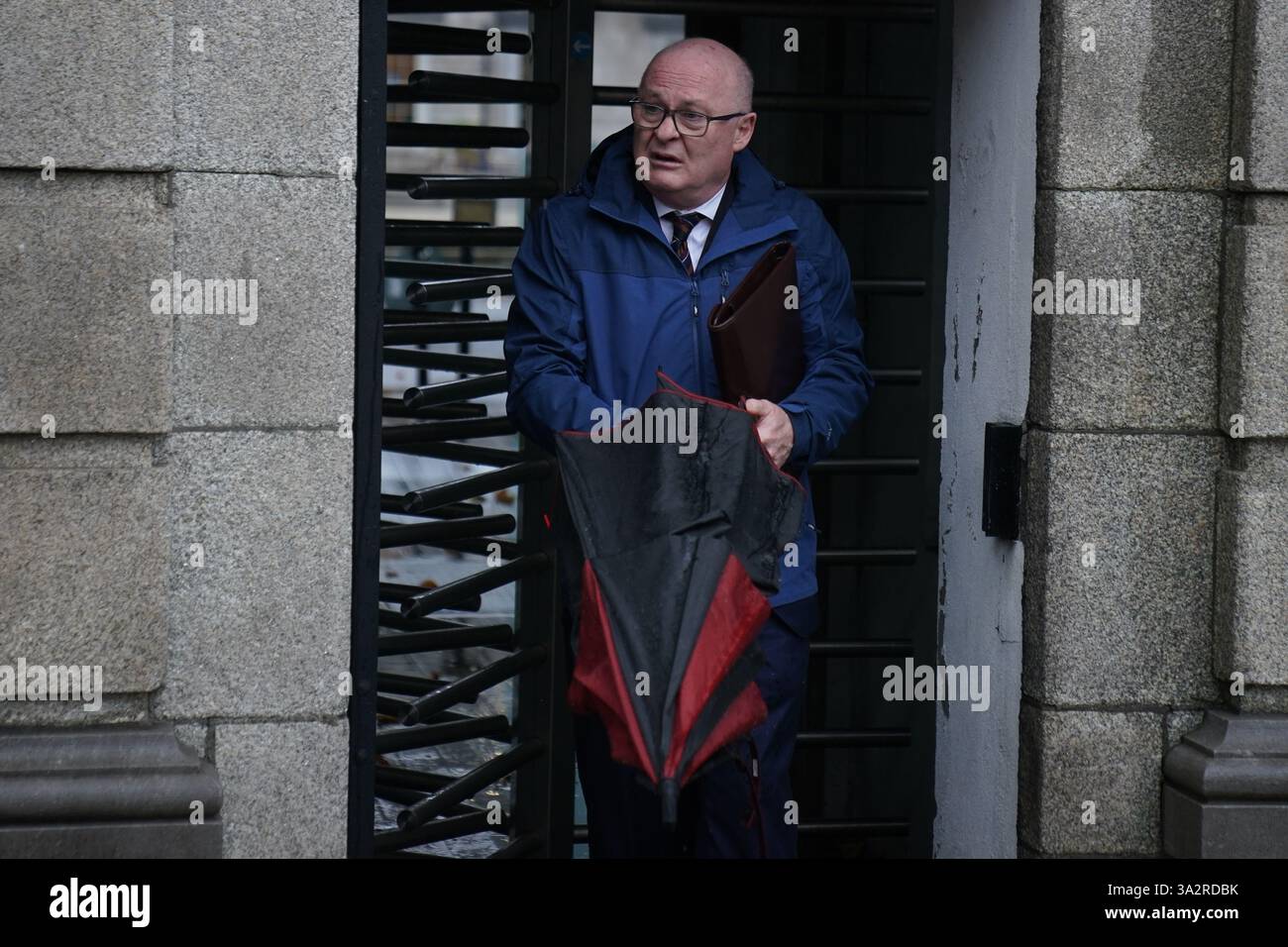 John Conlon, Chairman of the Office of Public Works (OPW) leaving ...