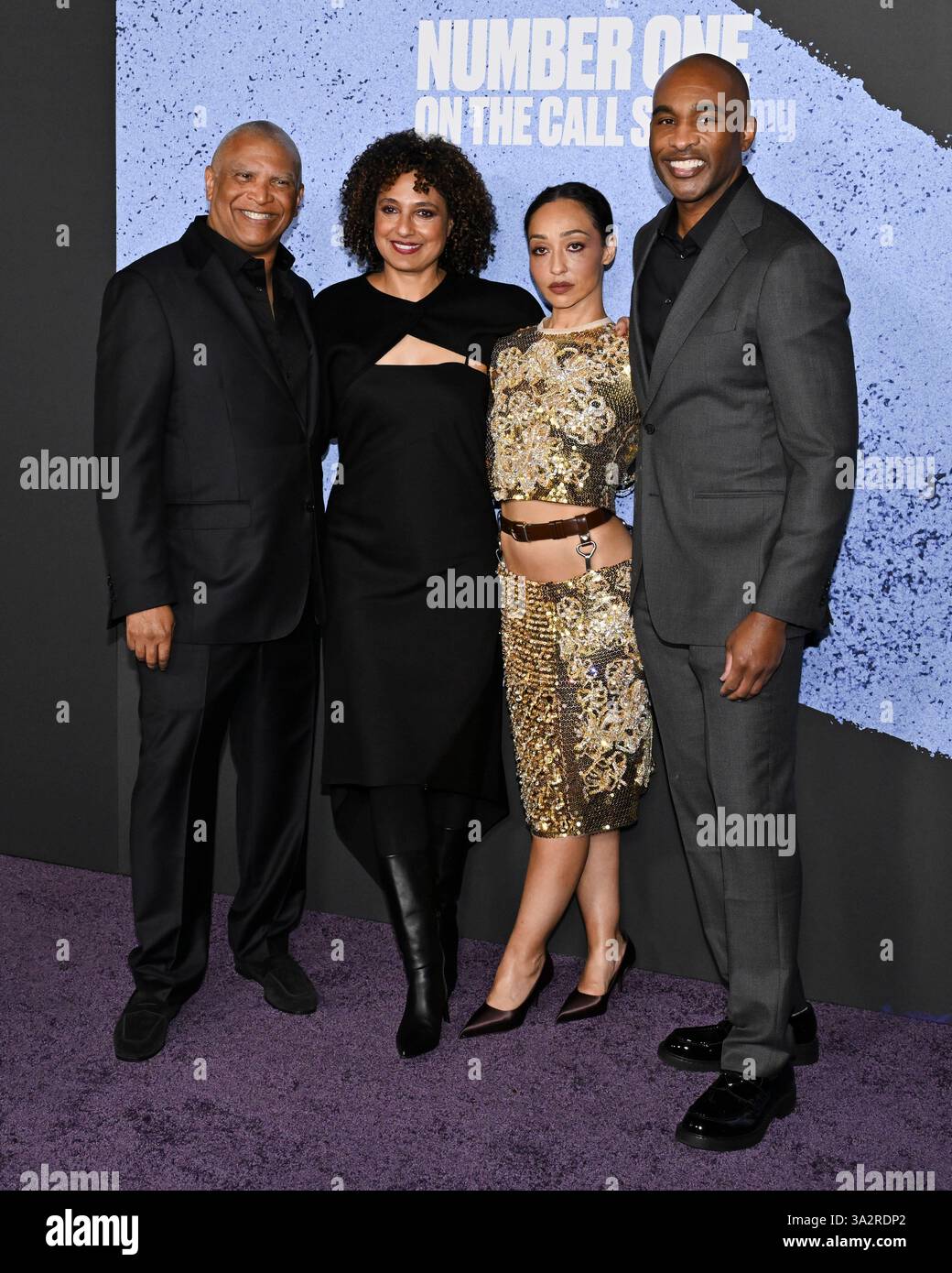 March 12, 2025, Hollywood, California, USA: (L-R) Reginald Hudlin ...
