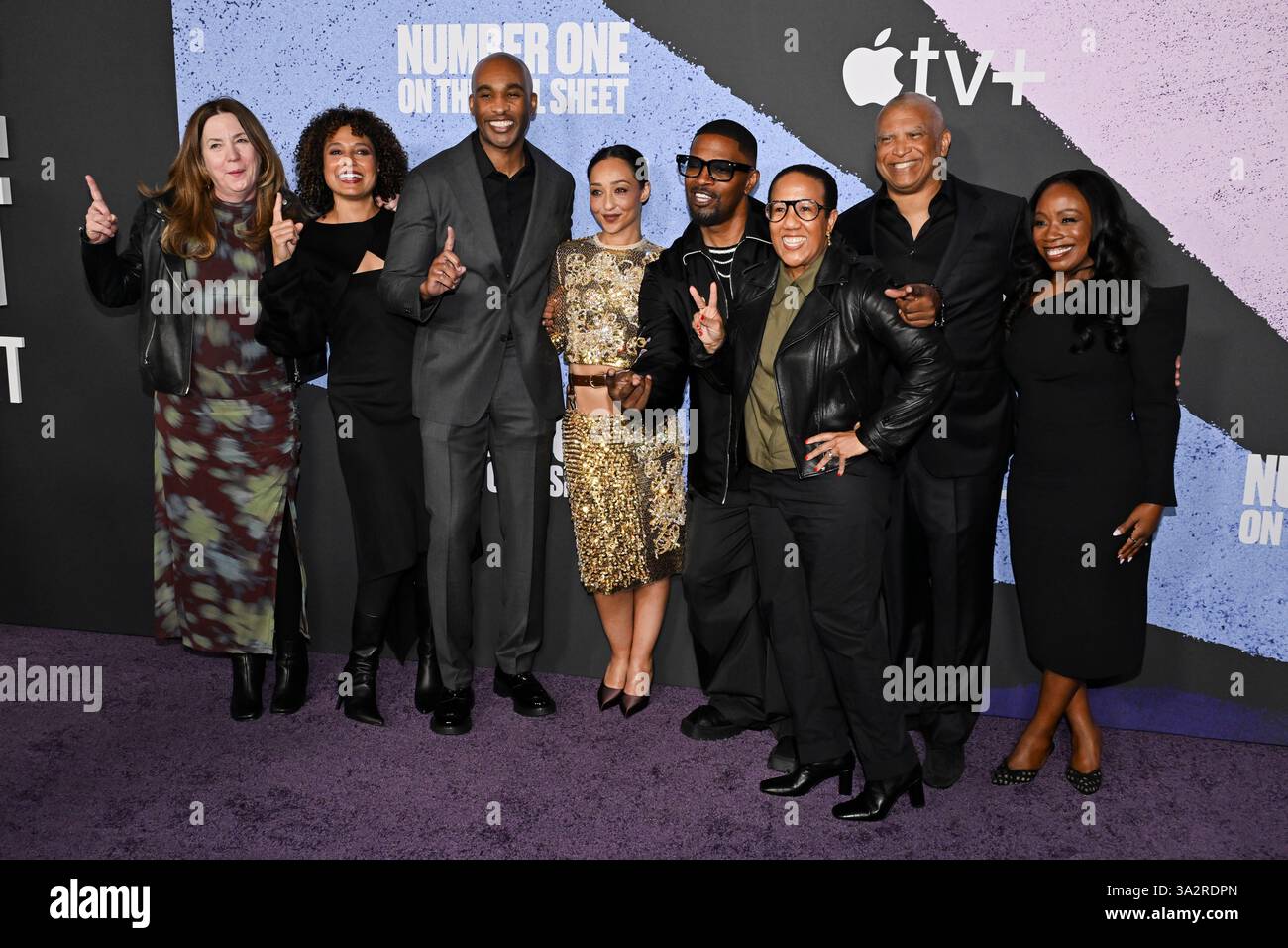 March 12, 2025, Hollywood, California, USA: (L-R) Mishka Brown, Dan ...