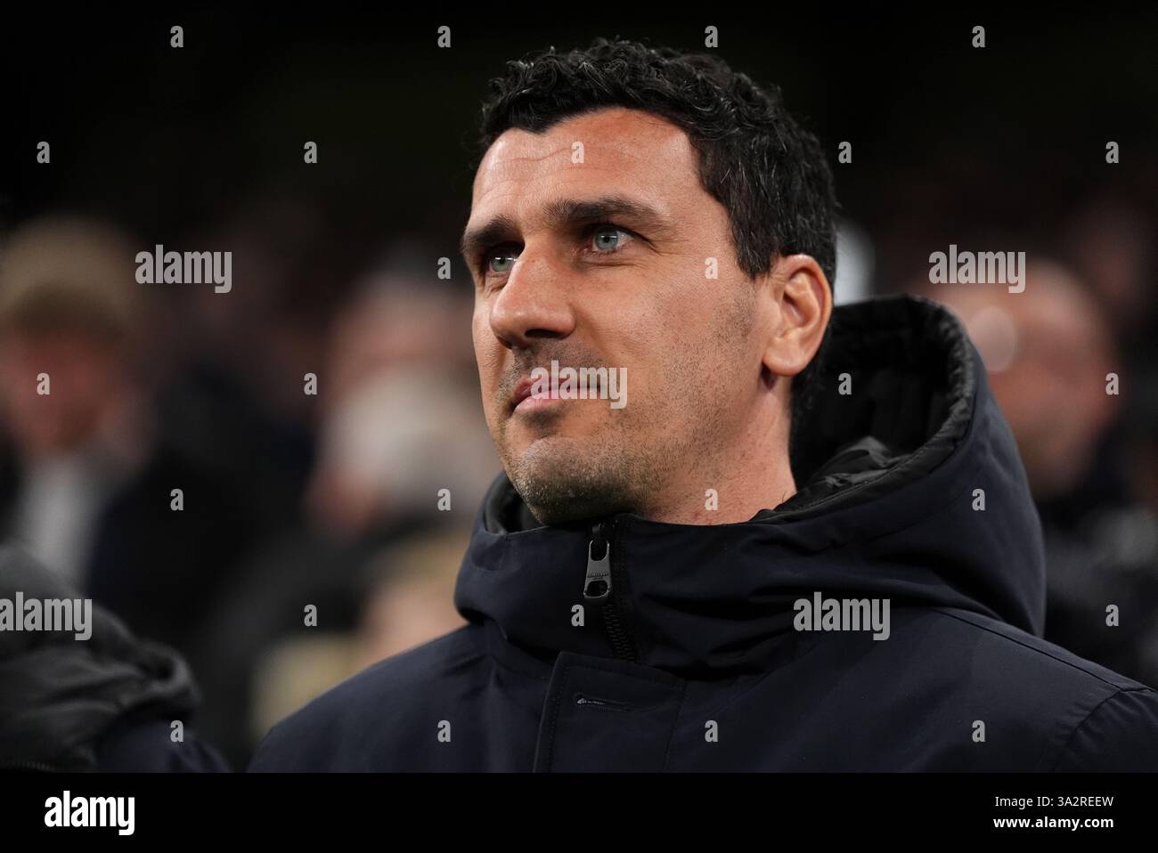 AZ Alkmaar manager Maarten Martens before UEFA Europa League round of ...