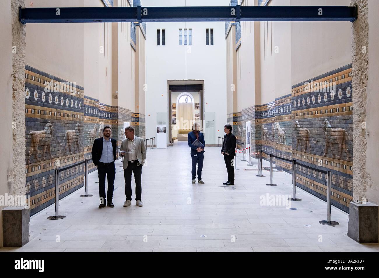 Pressetermin Baustart Pergamonmuseum Bauabschnitt B im Pergamon Museum ...