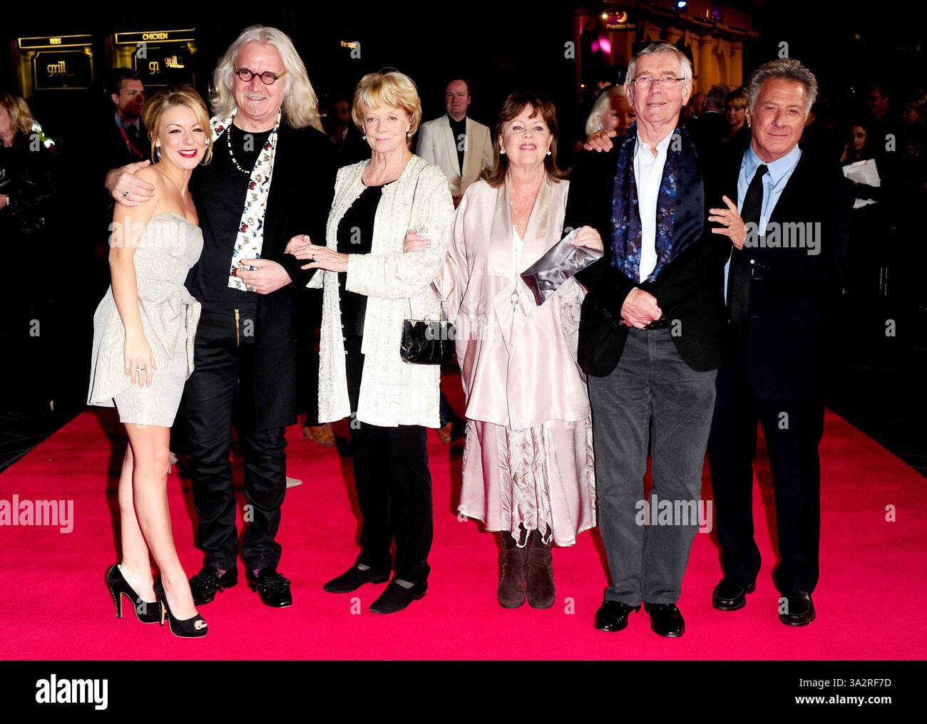 File photo dated 15/10/12 of Sheridan Smith, Billy Connolly, Dame ...