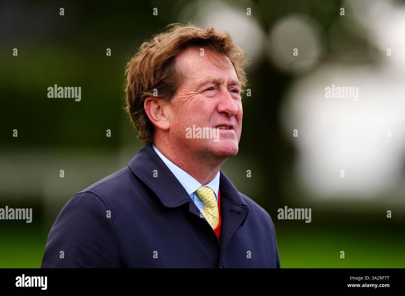 Trainer David Simcock during day two of the Cambridgeshire Meeting at ...