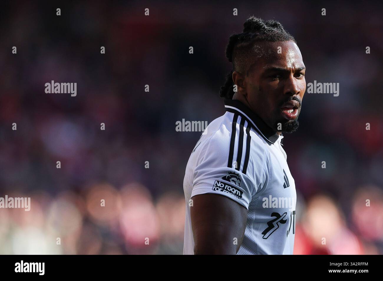 Fulham’s Adama Traore during the Premier League match at the City ...