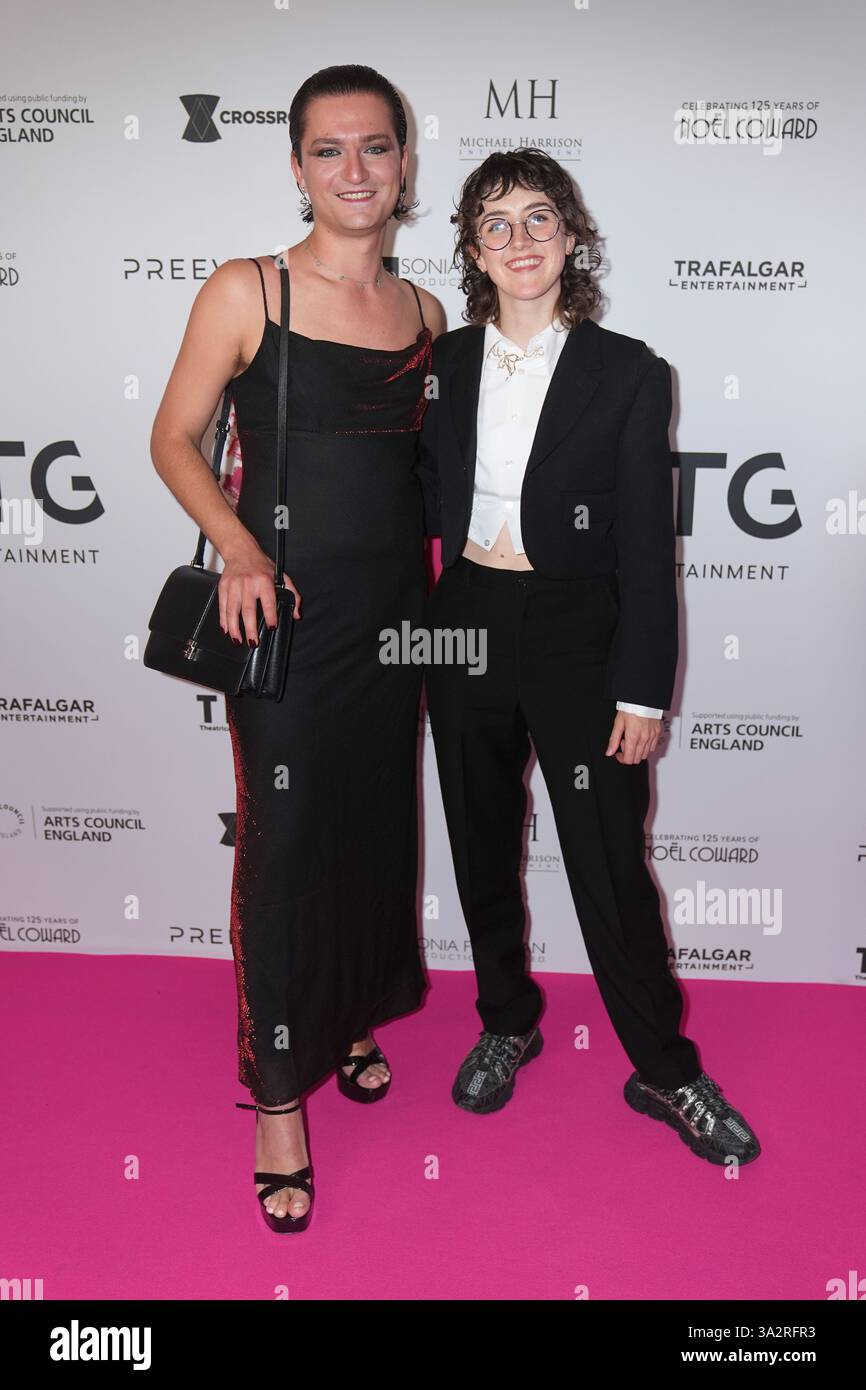 Toby Marlow and Lucy Moss attending the Stage Debuts Awards at 8 ...