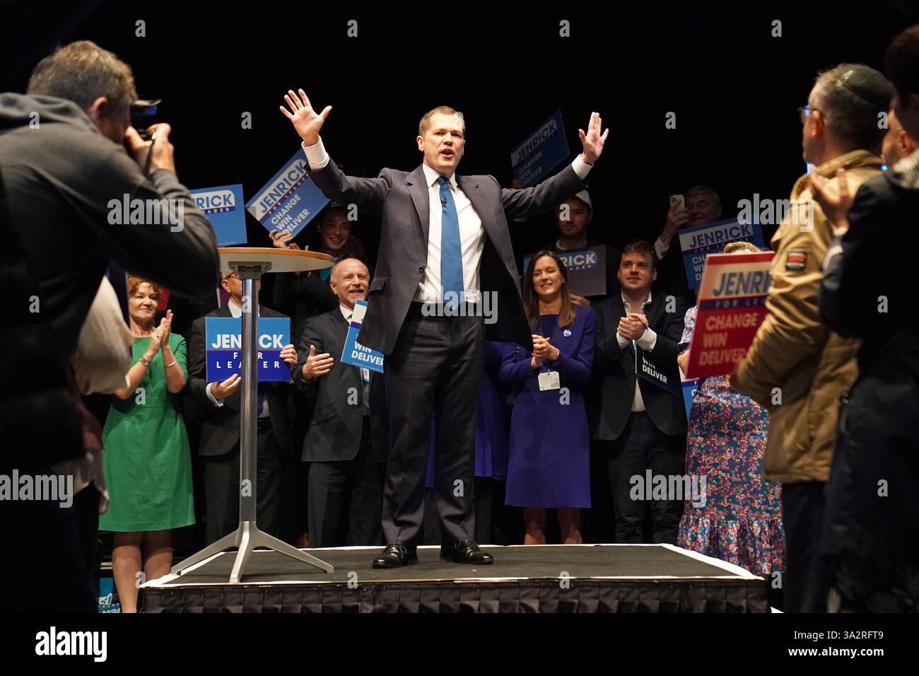 Leadership contender Robert Jenrick during the Conservative Party ...