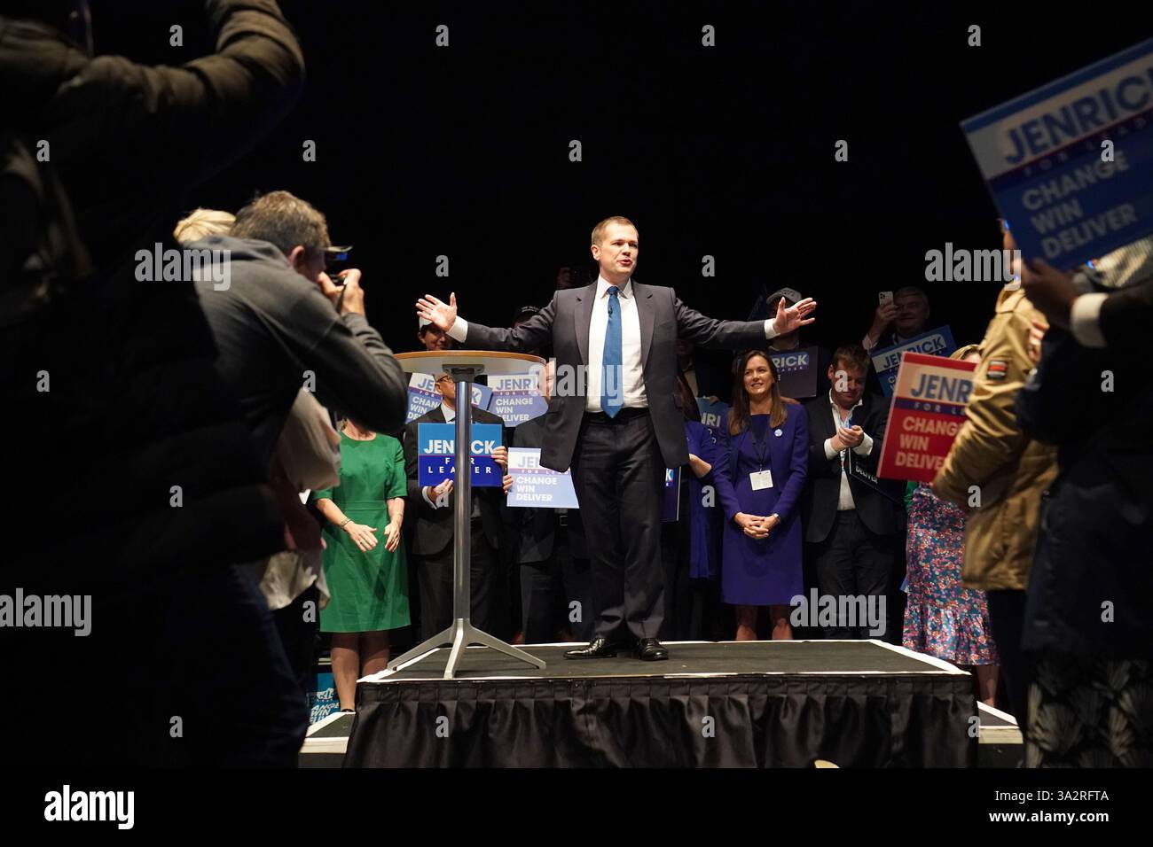 Leadership contender Robert Jenrick during the Conservative Party ...
