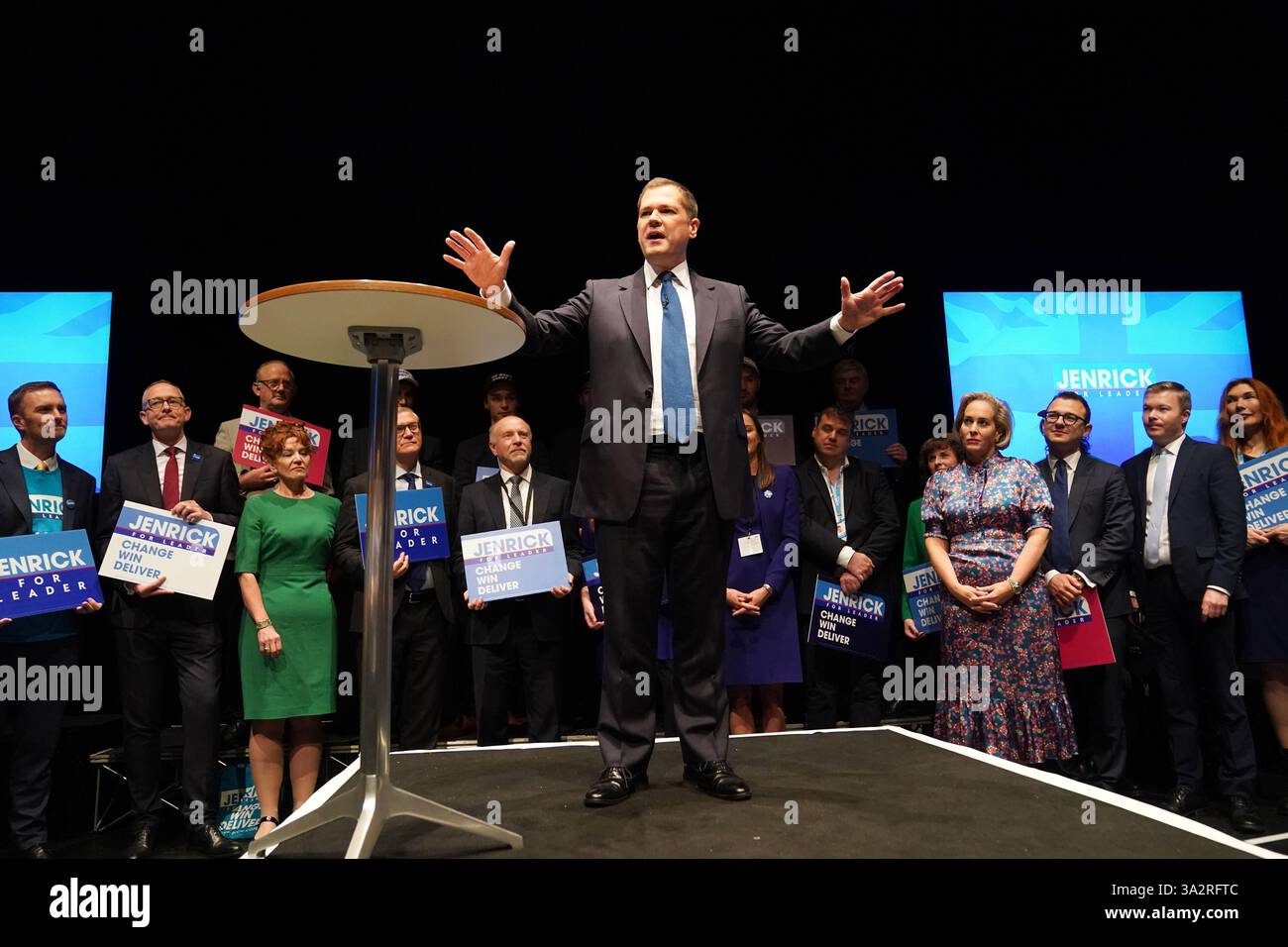 Leadership contender Robert Jenrick during the Conservative Party ...