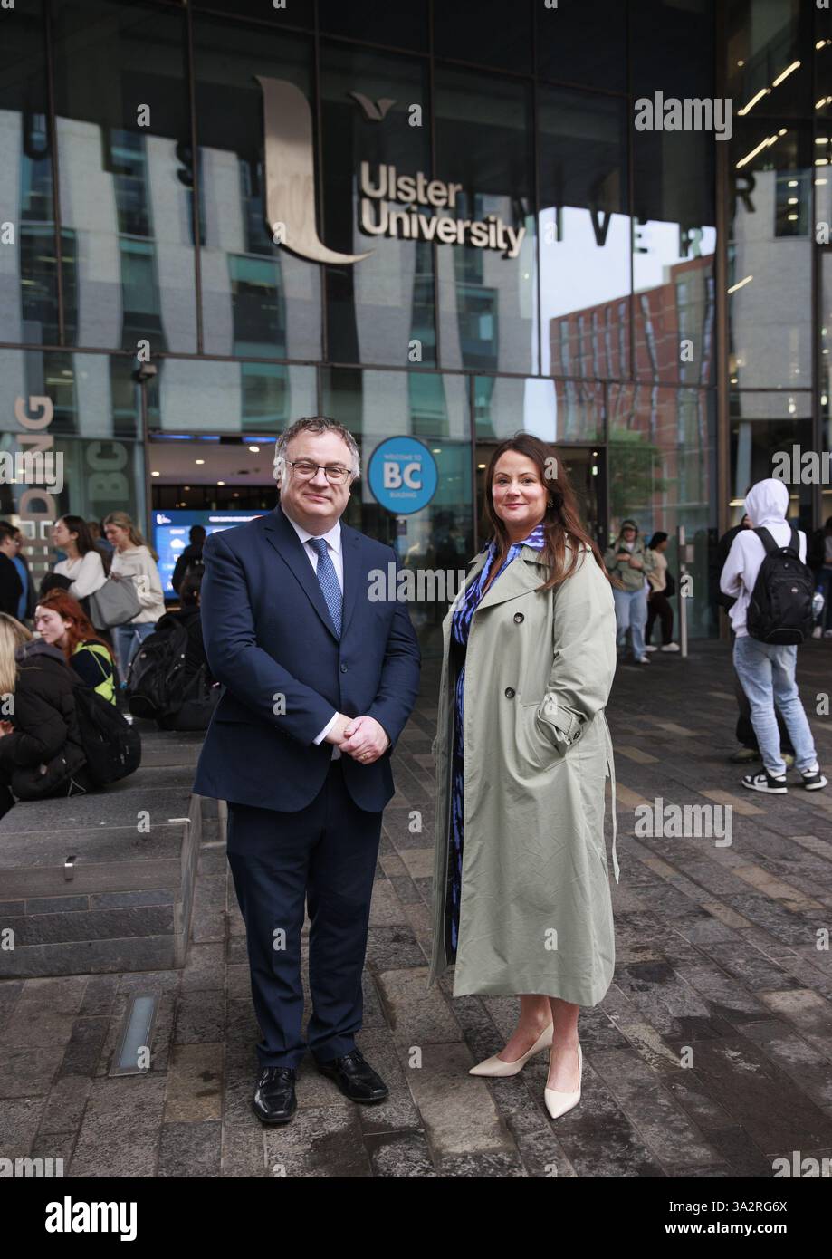 EMBARGOED TO 0001 TUESDAY OCTOBER 1 Former Alliance Party deputy leader ...