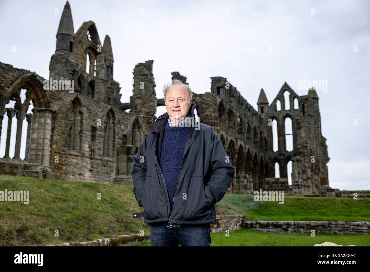 Founder of whitby abbey hi-res stock photography and images - Alamy