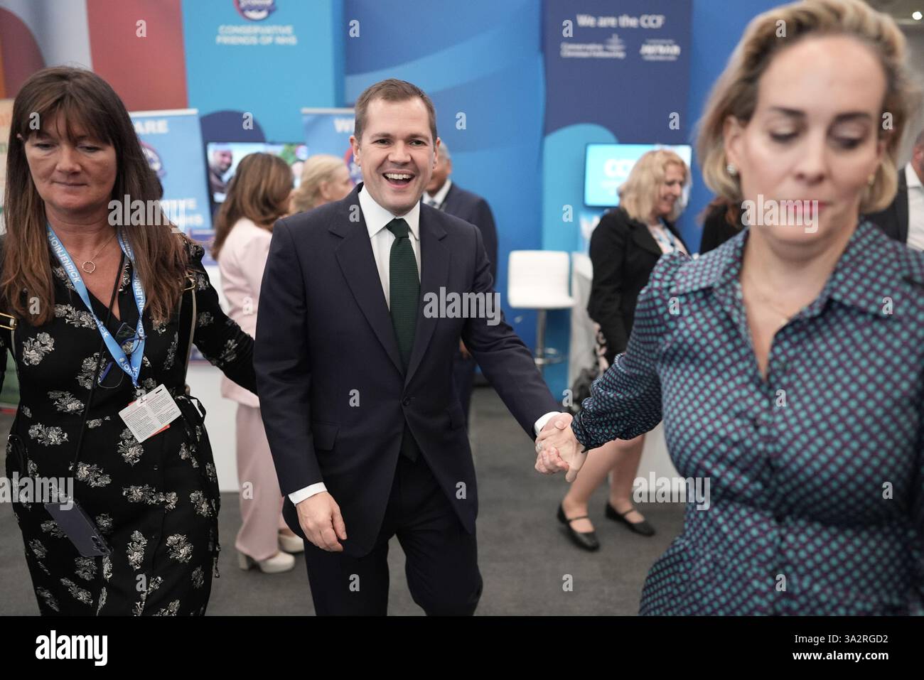 Leadership contender Robert Jenrick and his wife, Michal Berkner ...