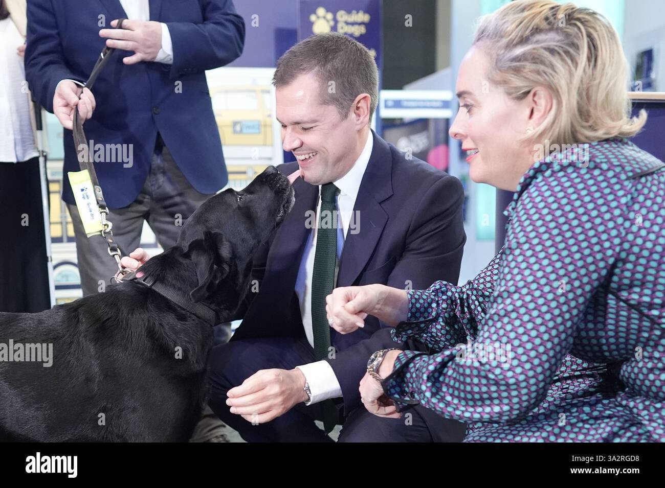 Leadership contender Robert Jenrick and his wife, Michal Berkner, play ...