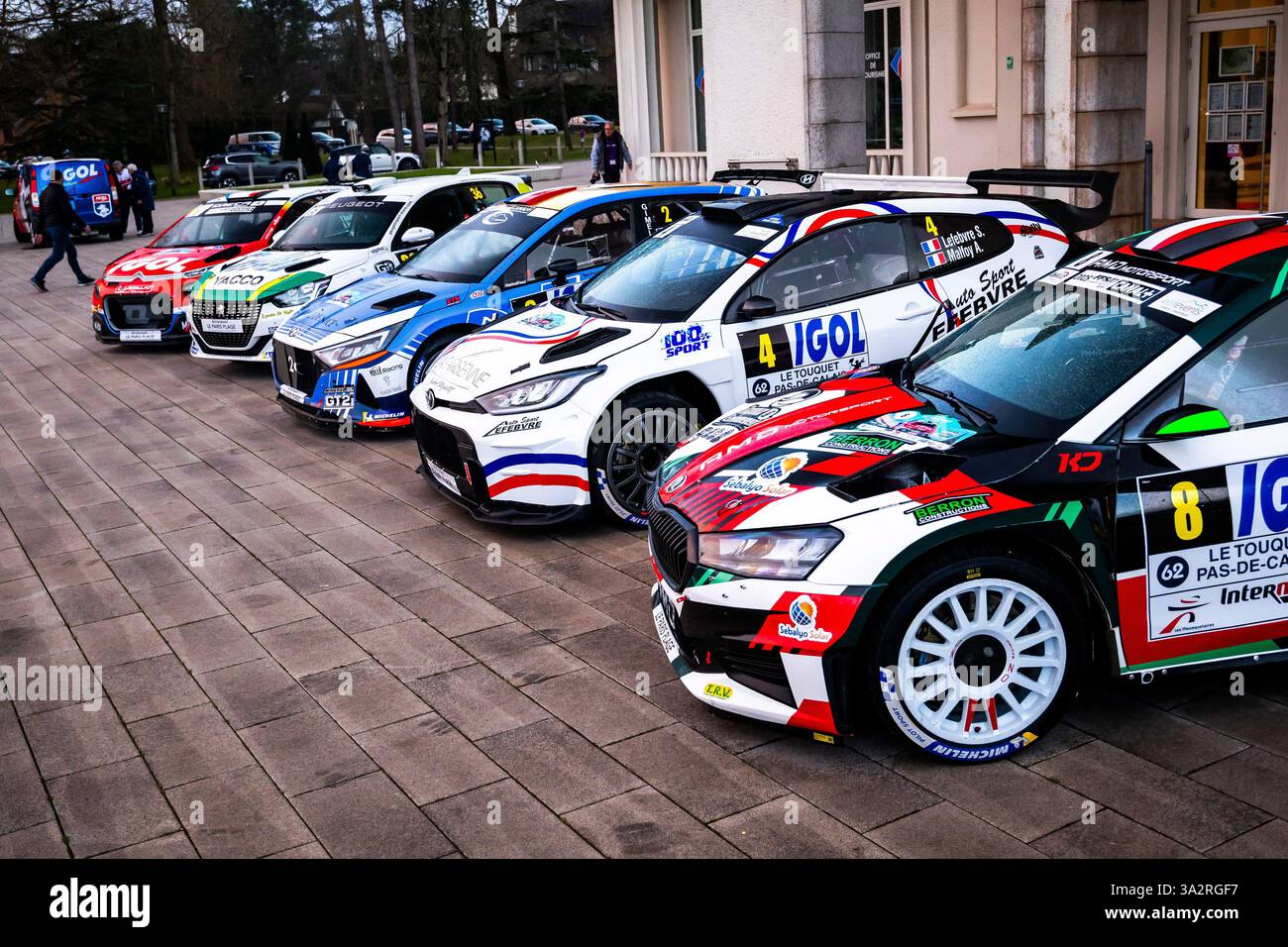 01 BONATO Yoann, BOULLOUD Benjamin, Citroën C3 Rally2, Trajectus ...