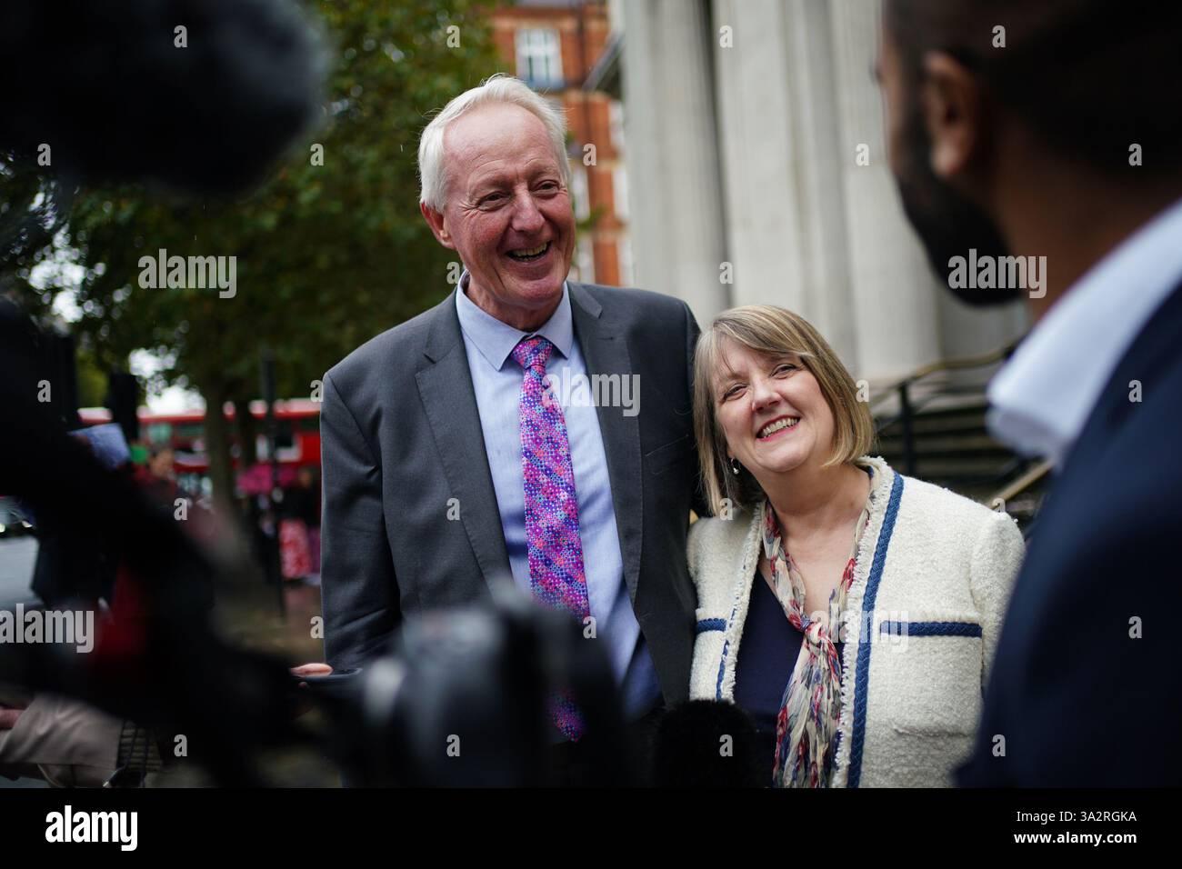 Alison Cathcart and Mark Rimmer from Northern Ireland, speak to the ...