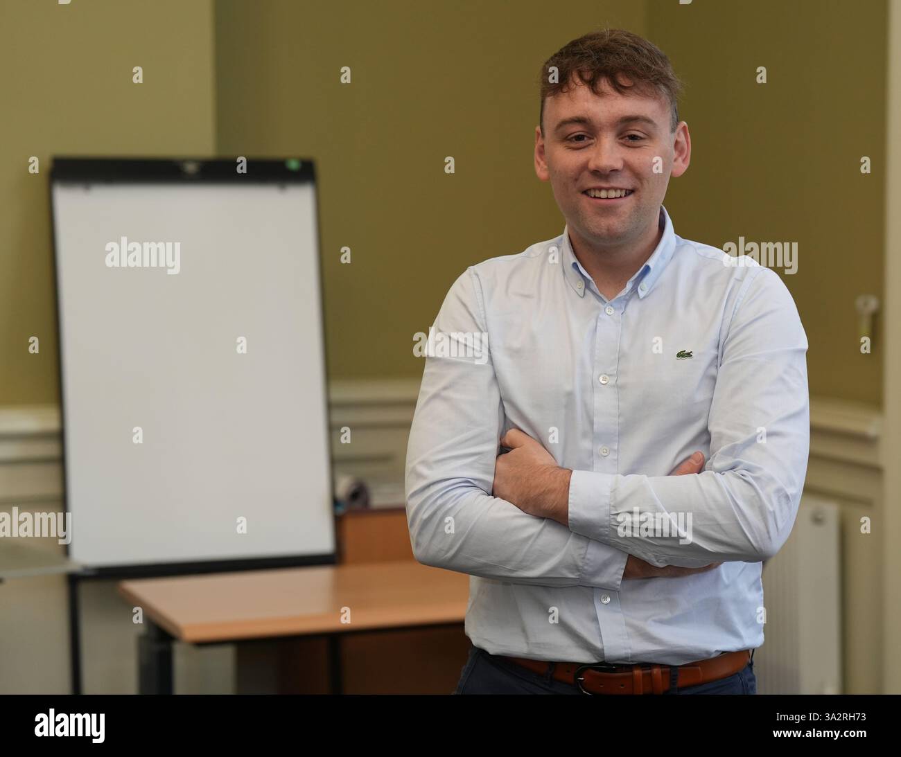Previously unissued photo of teacher David Donagh in Dublin. Issue date ...