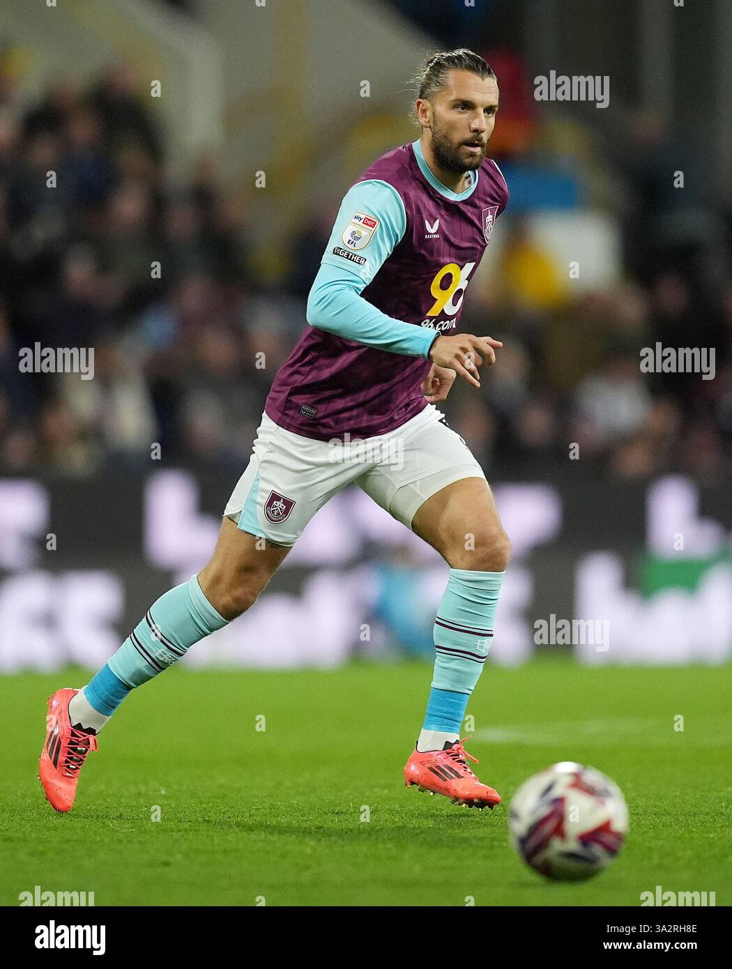 Burnley's Jay Rodriguez during the Sky Bet Championship match at Turf ...