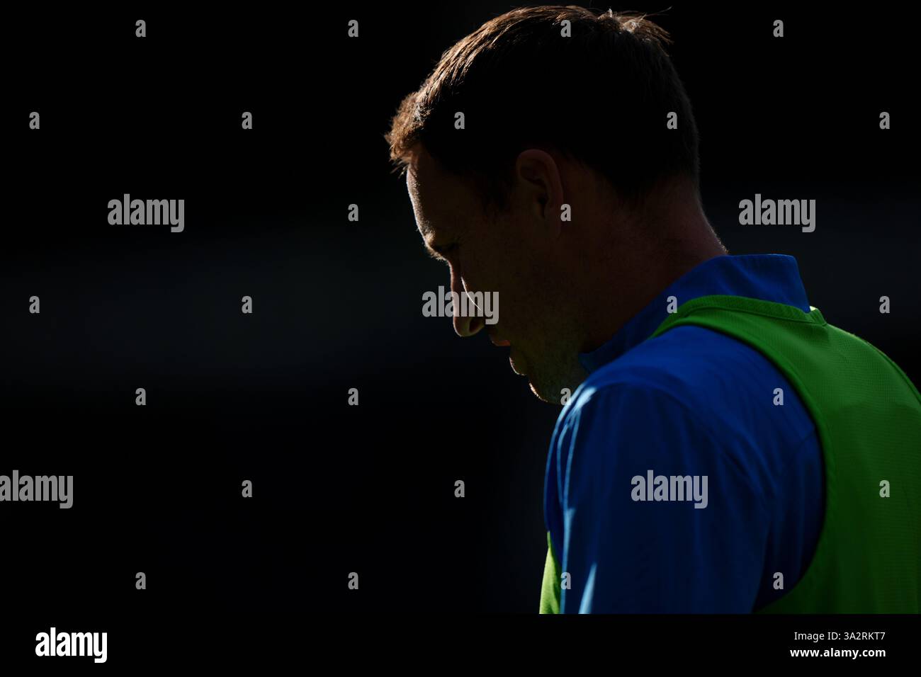 Derby County's Craig Forsyth during the warm up before the Sky Bet ...