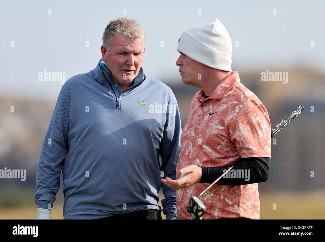 Dougie MacIntyre and Robert MacIntyre during day three of the Alfred ...