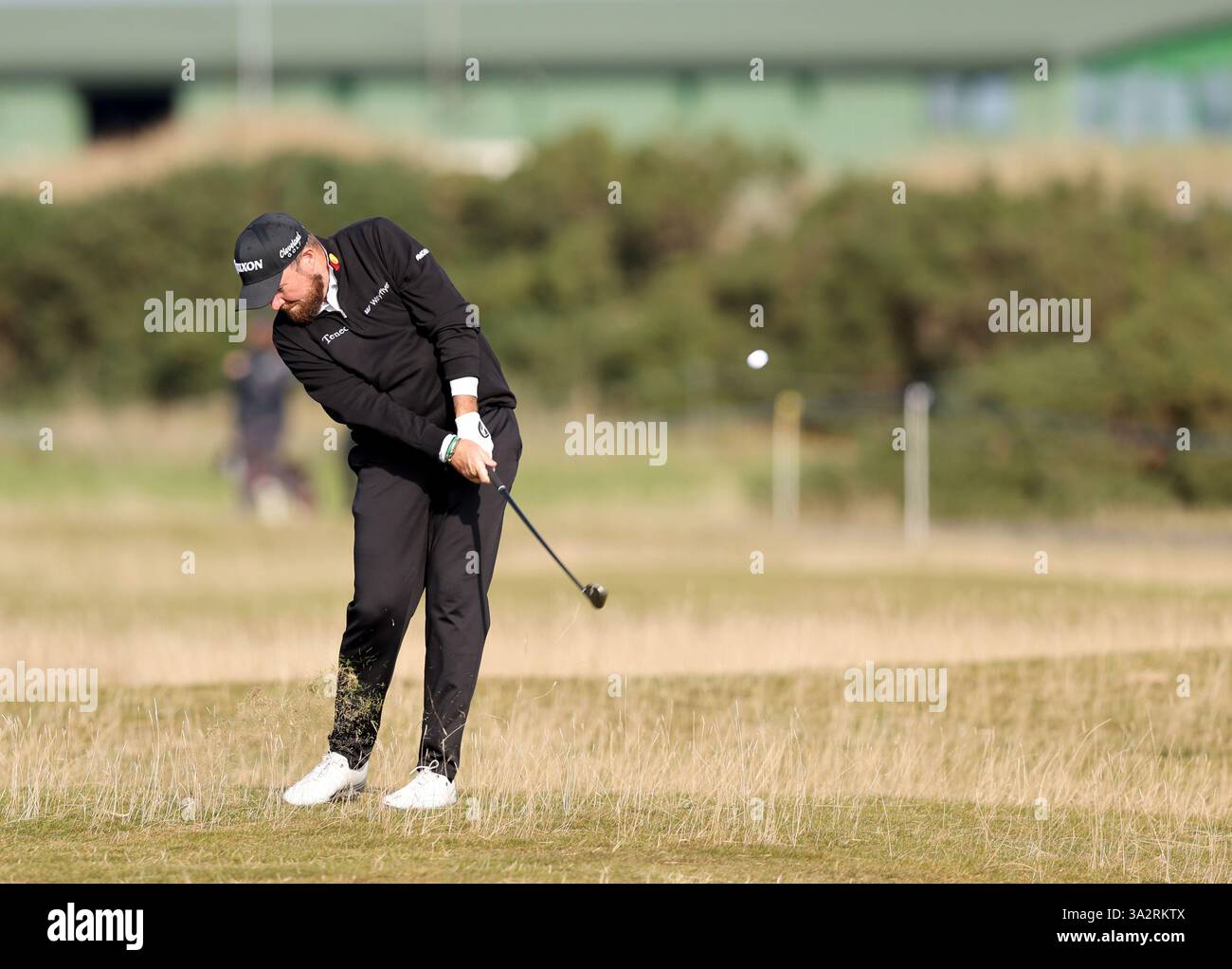 Shane Lowry on the seventeenth during day three of the Alfred Dunhill ...