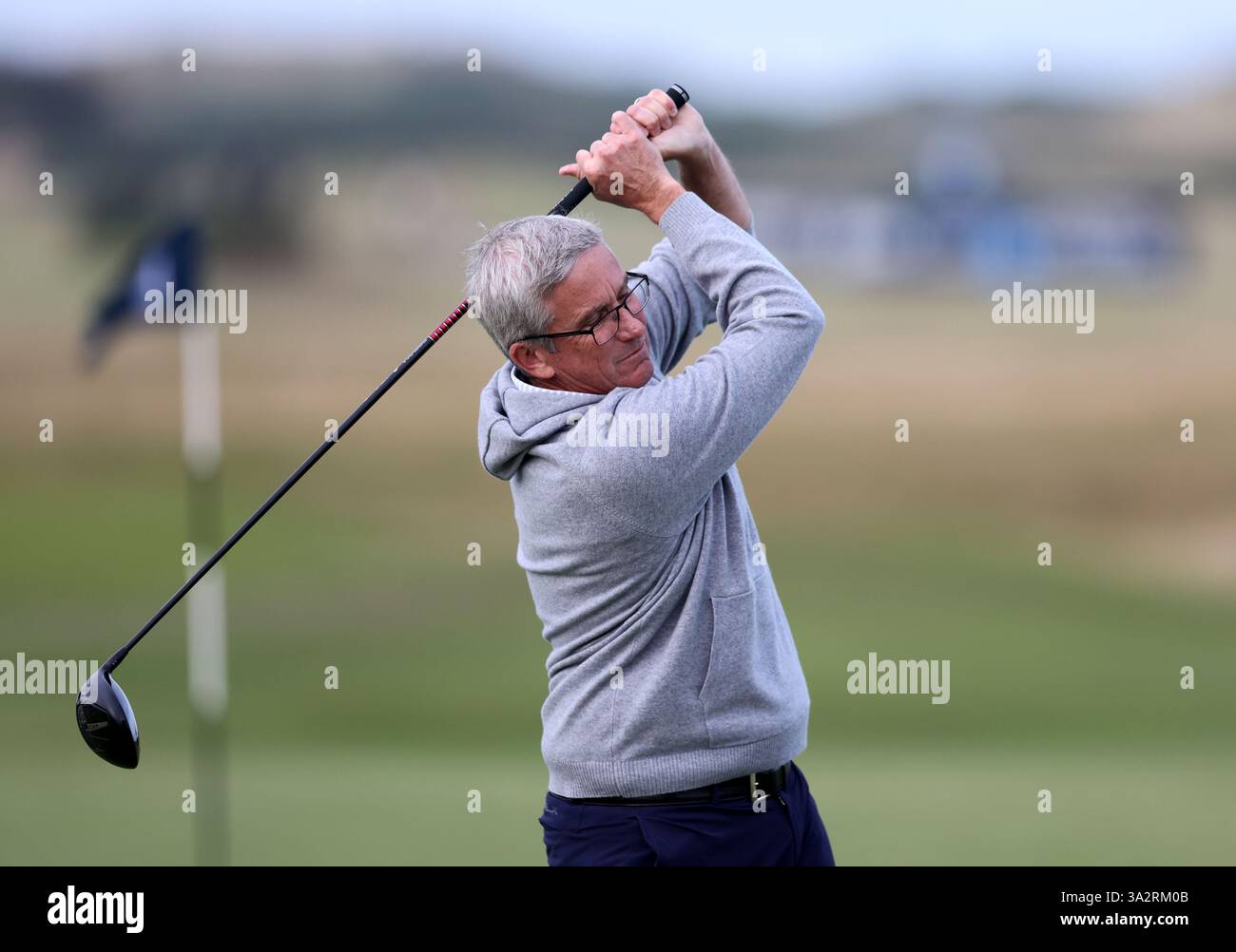 Jay Monahan teeing off on the seventeenth during day three of the ...