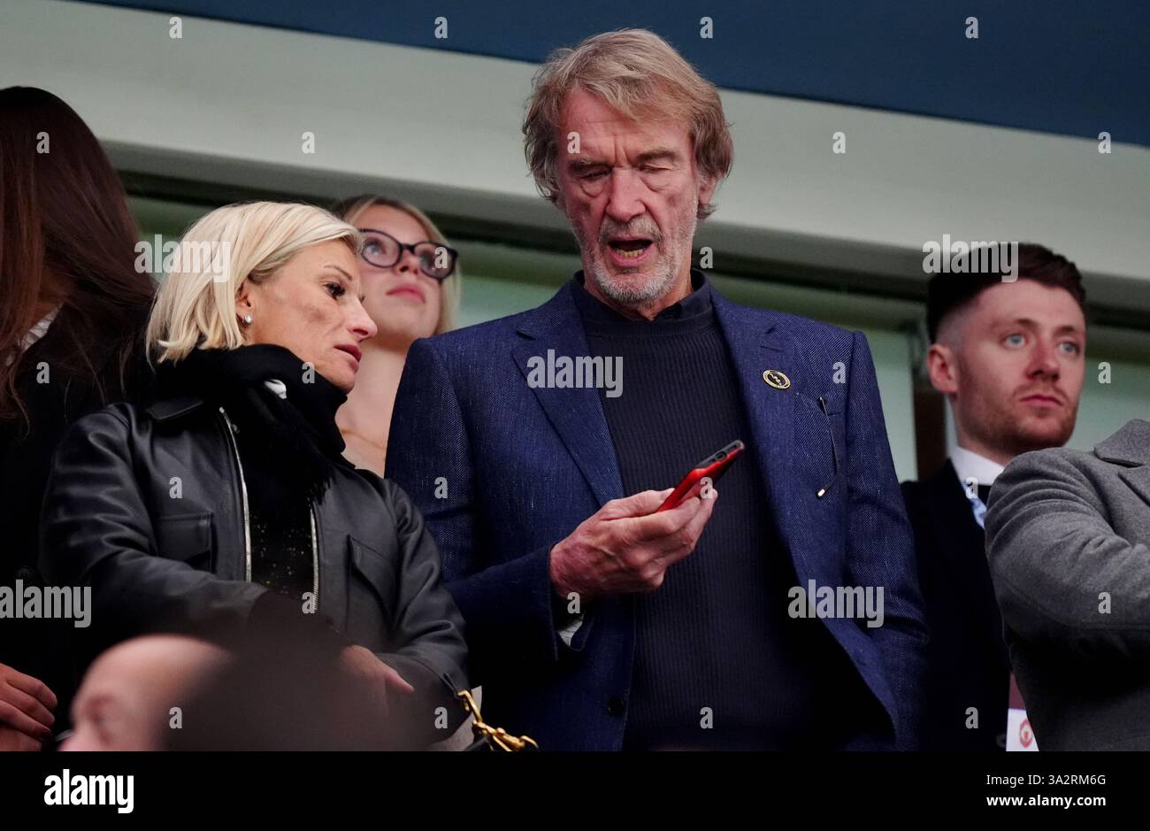 Sir Jim Ratcliffe, Ineos CEO and minority shareholder at Manchester ...