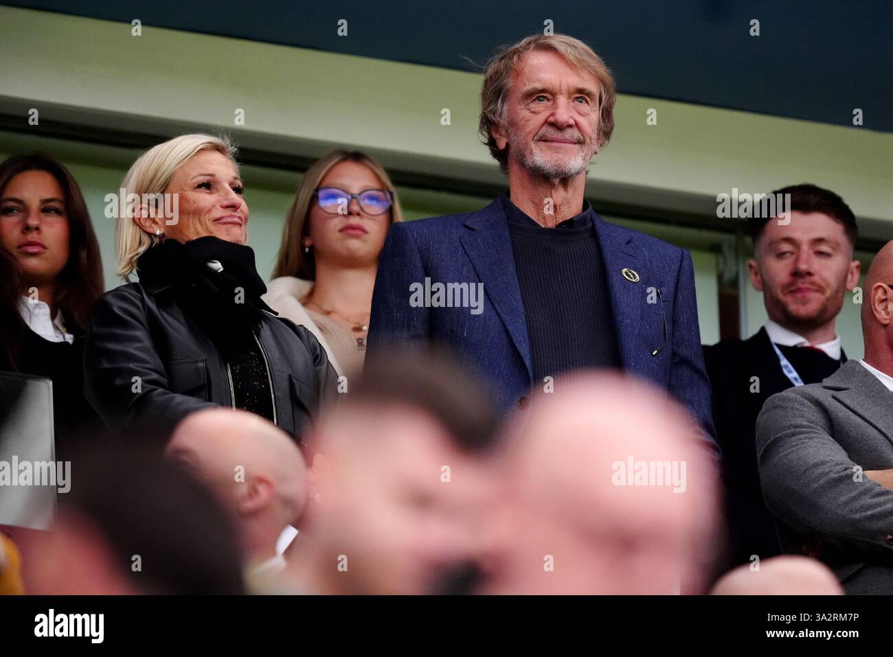 Sir Jim Ratcliffe, Ineos CEO and minority shareholder at Manchester ...