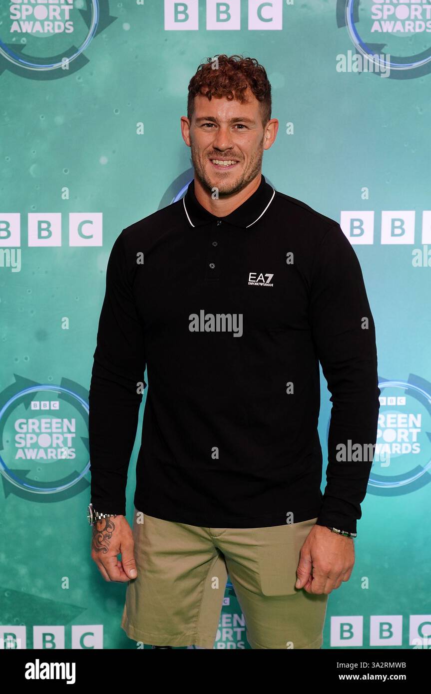 Jack Eyers attending BBC's Green Sport Awards, at BBC Radio Theatre ...