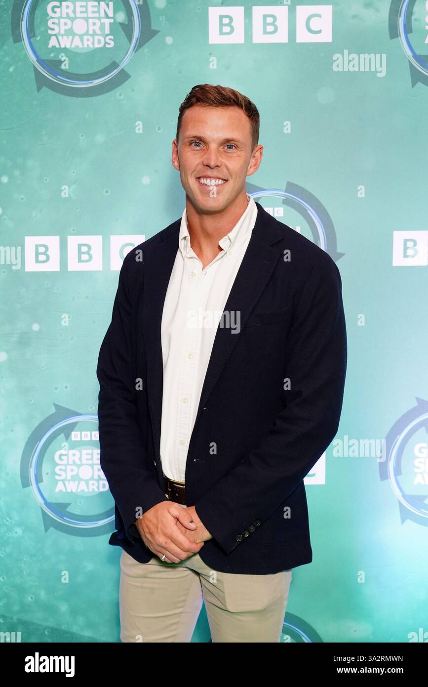Joe Clarke attending BBC's Green Sport Awards, at BBC Radio Theatre ...